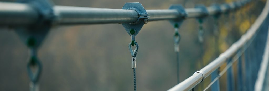 Suspension Cable Bridge | Weight | Height | Span | Technique Details